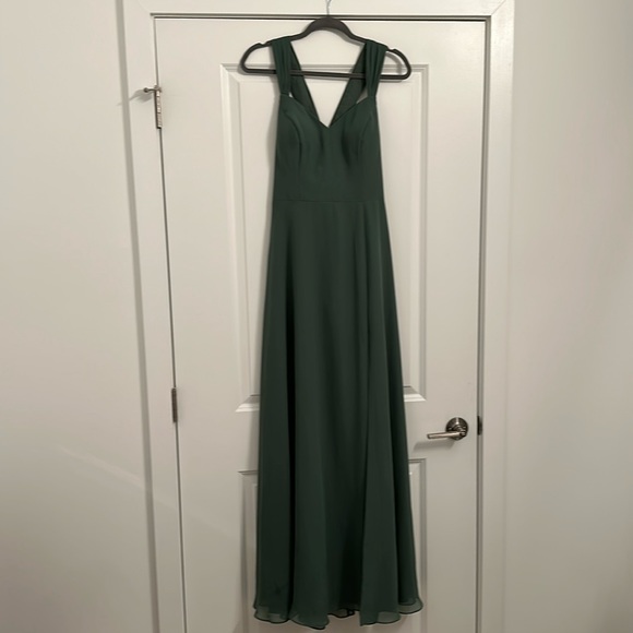 Azazie | Dresses | Azazie Jane Eucalyptus Bridesmaid Dress Size A Never ...
